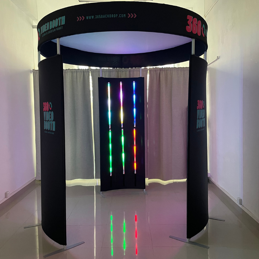 360 Booth Enclosure - 365backdrop