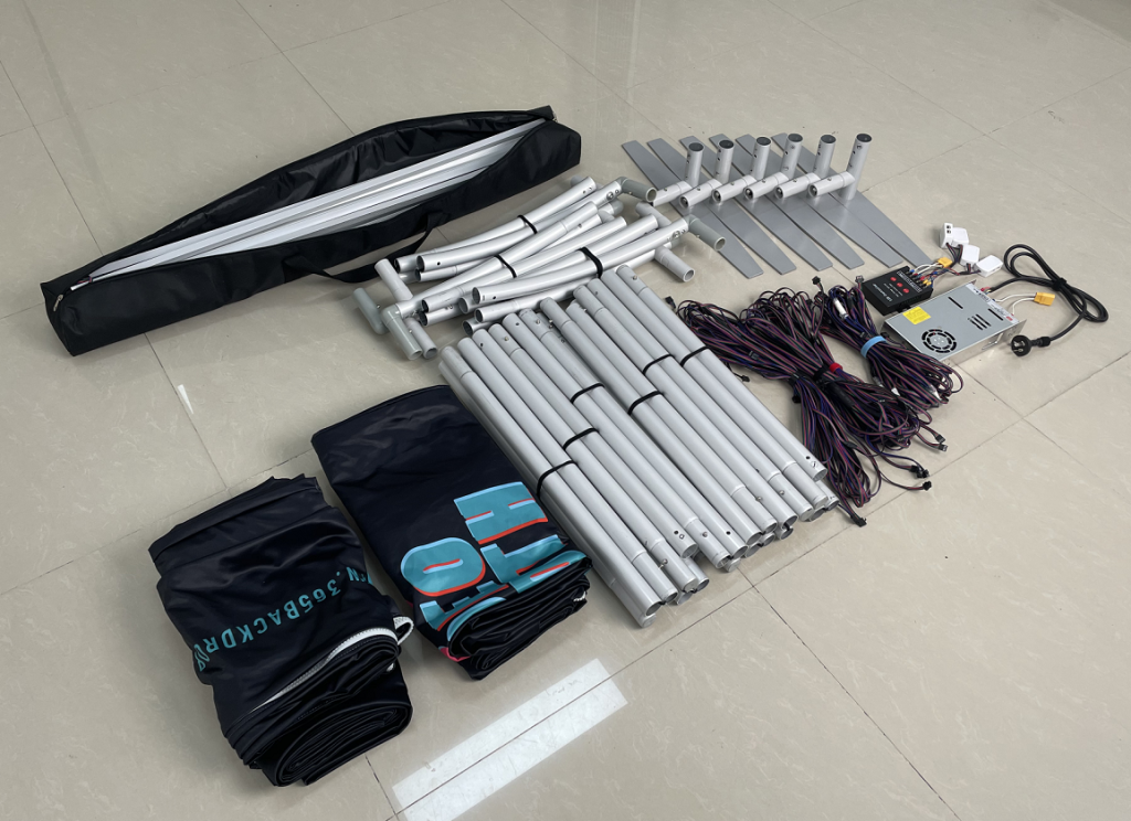 How to Assemble Vogue Photo Booth LED Enclosure – 365backdrop